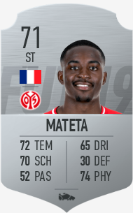 Jean-Philippe Mateta - Oyuncu profili 19/20 | Transfermarkt
