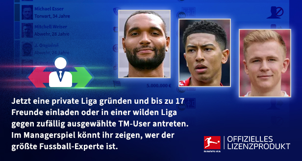 Managerspiel Startseite | Transfermarkt